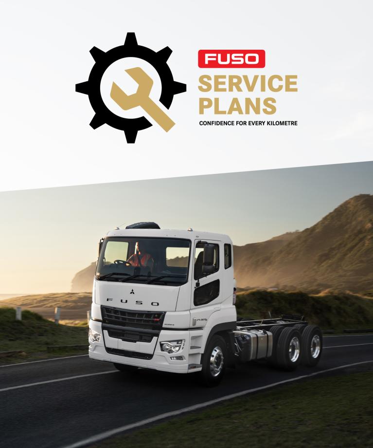 Service Plans | Fuso Truck & Bus New Zealand